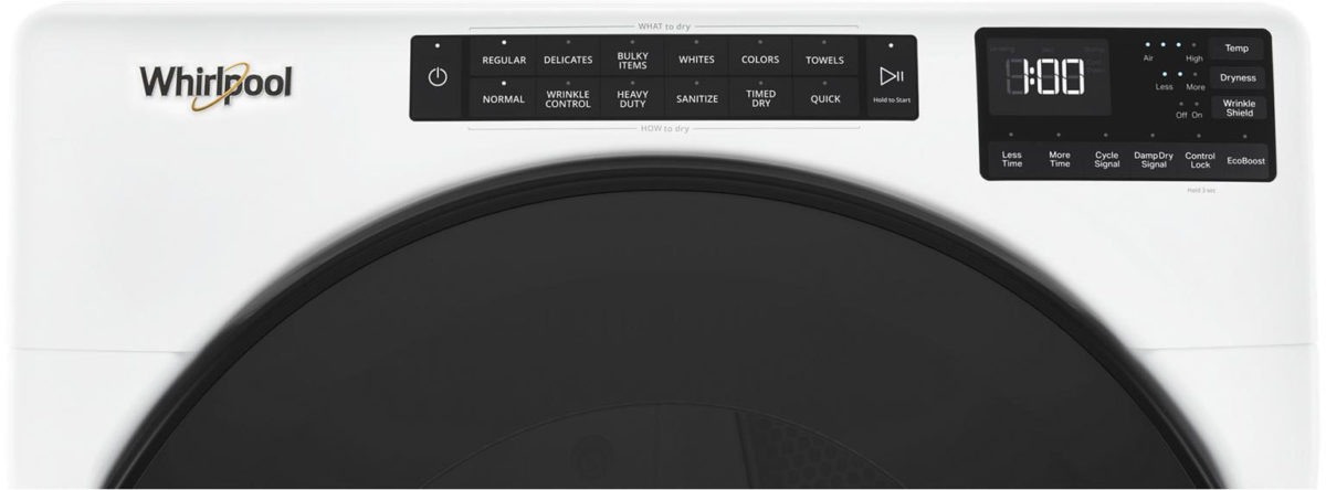 The Top Whirlpool Steam Clean Washers